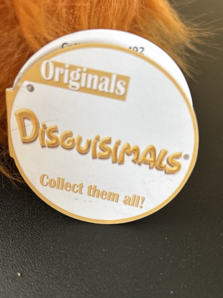 Disguisimals Whiskers Cat As A Lion Plush Peek-A-Boo Toys Stuffed ...