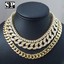 Hip Hop Quavo Choker 18" Cuban & 16" Full Iced Cuban & 1 ROW DIAMOND ...