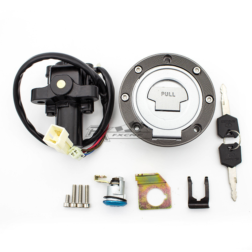 Ignition Switch Barrel Keys For Yamaha YZF R1 1998 1999 2000 2001 02 ...