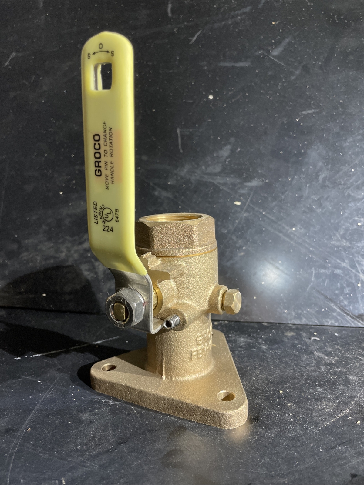 Groco FBV-1000 Seacock Flanged Ball Valve, Full-Flow 1 Inch | eBay