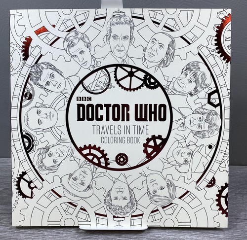 Doctor Who: Travels in Time Colouring Book by Bbc (English) Paperback ...