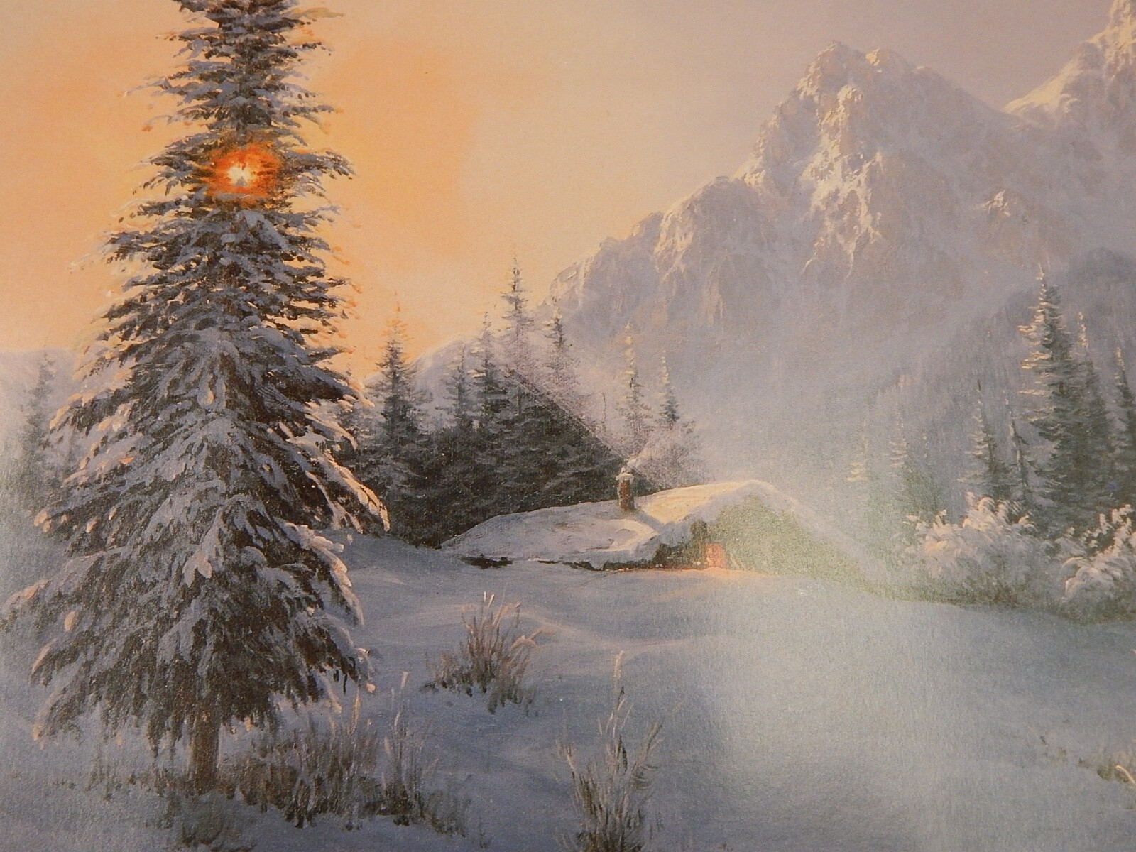 Tok Hwang Lithograph ALASKA ART PRINT Hand Signed Numbered 747/999 ...