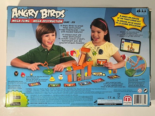 Mattel Angry Birds Mega Fling Board Game (X9272) for sale online | eBay