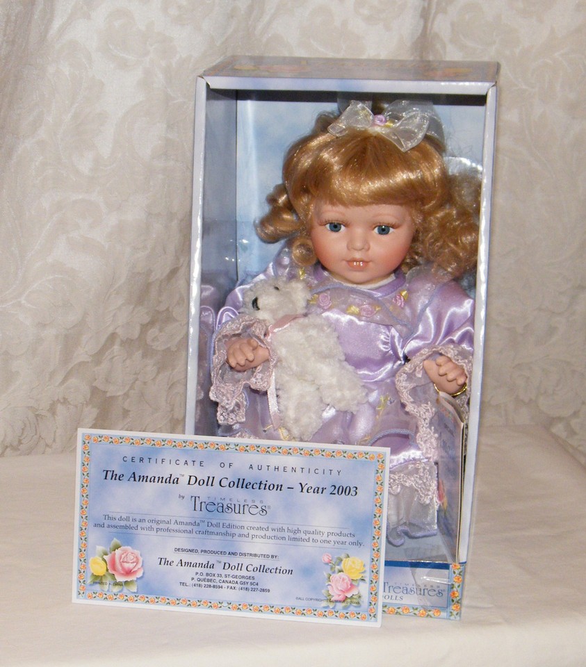 New - Amanda 2003 - Timeless Treasures Limited Edition of Fine ...