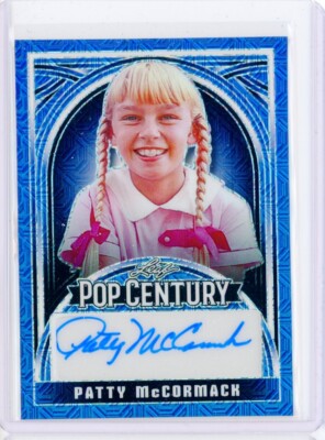2024 Leaf Pop Century PATTY MCCORMACK Blue MOJO AUTO Autograph The Bad ...