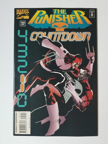 Punisher #104 (1995 Marvel Comics) Countdown Part 1 ~ Final Issue of ...