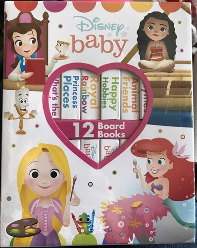 Disney Baby Princess - My First Library Board Book 12 Book Set Board ...