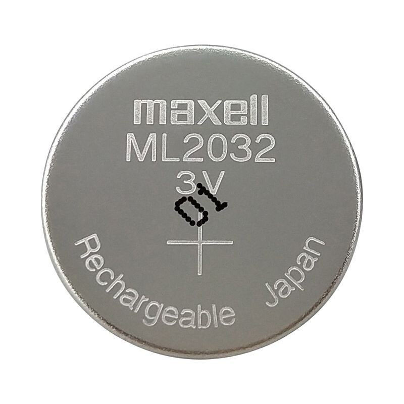 10PCS 2032 Rechargeable ML2032 Battery 65mAh 3V Electronics CMOS ...