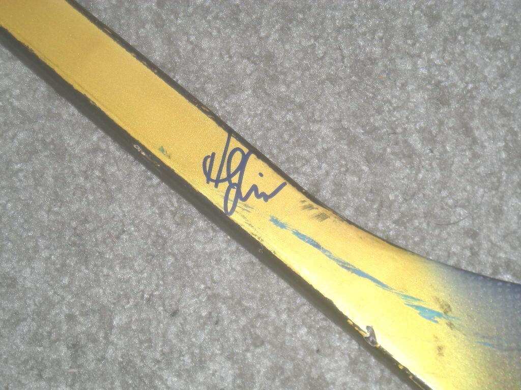 Hal Gill Nashville Predators Autographed Game Used Boston Bruins Stick ...