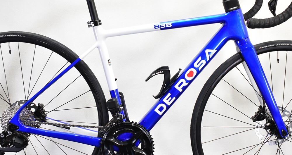 2023 DEROSA ROADBIKE 838 DISK Frame Set Blue White Glossy 50 size | eBay