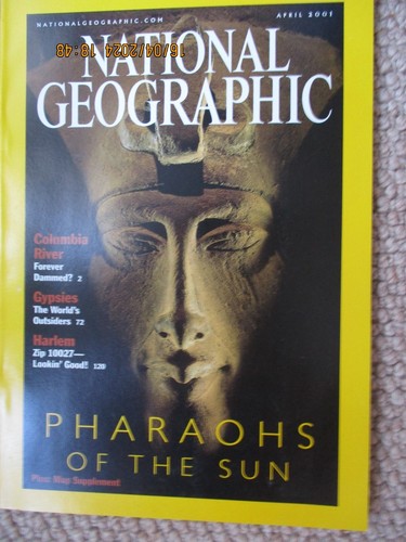 Nat. Geographic Vol. 199 N° 4 , April 2001. Pharaos of the Sun | eBay