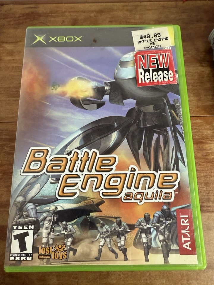 12 Original Xbox Games Lot Phantom Crash Battle Engine Aquila N4S Fire ...