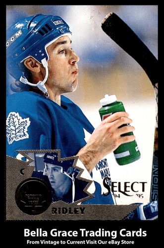 1994-95 Select Mike Ridley #19 Toronto Maple Leafs NHL Hockey | eBay