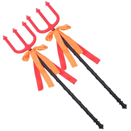 2 Pcs Halloween Trident Enfant Accessoires Déguisement Cosplay ...