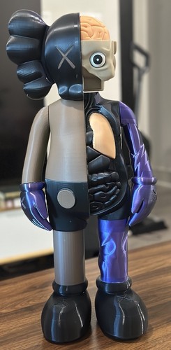 Kaws Flayed Inspired Figure 21 In Tall Custom 3D Printed-ready To Ship ...