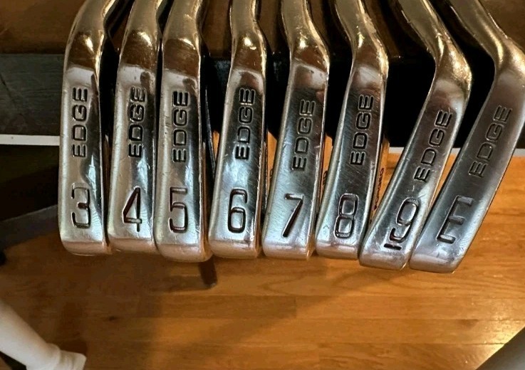 Ben Hogan Edge (3-PW) Forged Iron Set w/ Hogan Apex #4 Steel Shaft ...