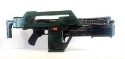 Aliens Green Pulse Rifle Nerf Repaint Fake Costume Prop | eBay