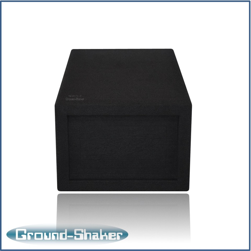 15" Dual Slot Center Ported Vented Sub Box Subwoofer Enclosure Ground ...