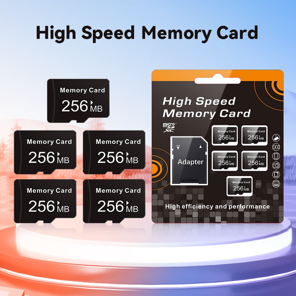 Wholesale 256MB 1-10pcs Micro SD Card Flash TF Card SD Card Class 4 ...