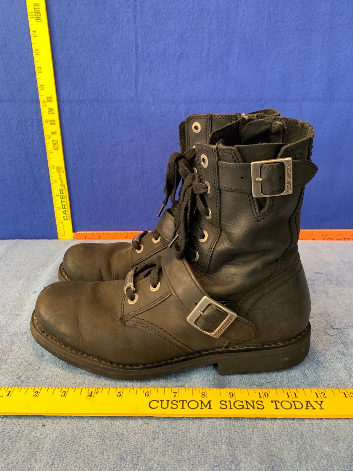 Harley Davidson D95264 Ranger Black Leather Motorcycl… - Gem