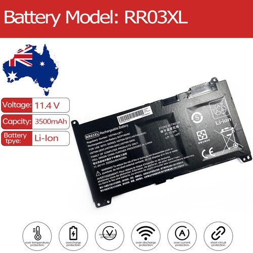 RR03XL Battery for HP ProBook 450 G4(Z3Y24PA) 455 G5(3QL87ES) 470 G4 ...