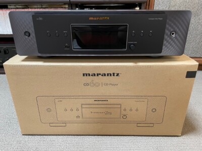 Marantz CD60 FB CD Player Black HDAM-SA2 Full Discrete High-res AC 100V ...