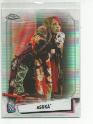 2021 Topps Chrome WWE Asuka Refractor Parallel #7 | eBay