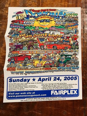Pomona Swap Meet Poster 2004-2005 | eBay