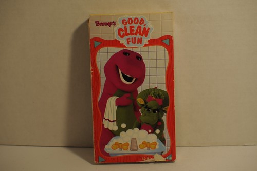 Barney's Good, Clean Fun, Children Animated VHS tape | eBay