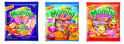 MAMBA FRUIT CHEWY CANDY - 150G - SWEET GUM - STRAWBERRY RASPBERRY ...