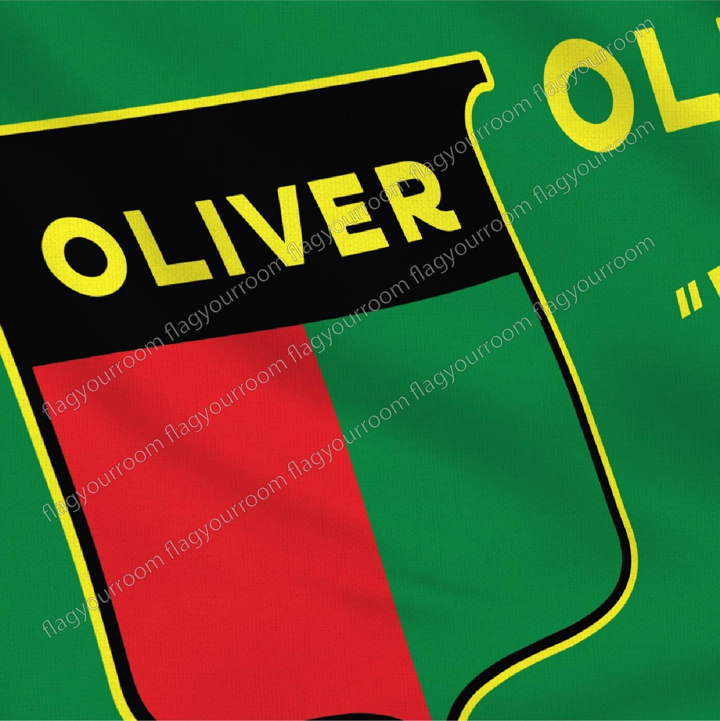 Oliver Tractor Flag Banner 3x5 ft Sign Farm Finest Machinery Man Cave ...