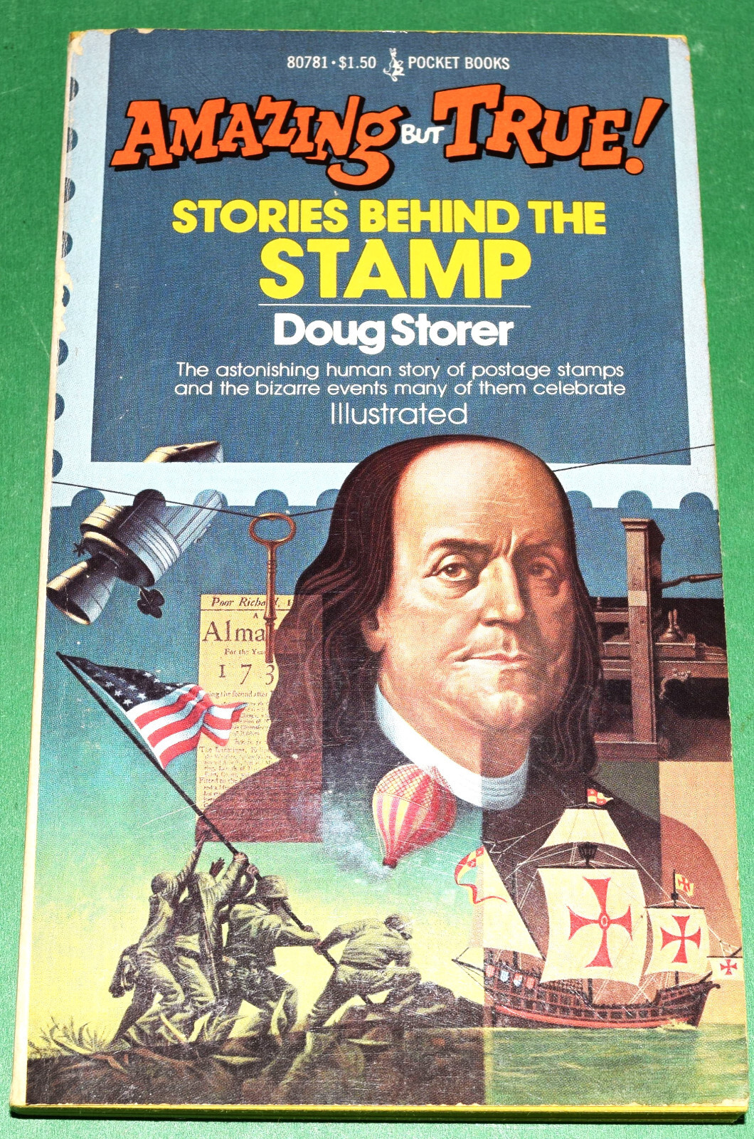 AMAZING BUT TRUE! Stories Behind the Stamp DOUG STORER PB 1976 | eBay
