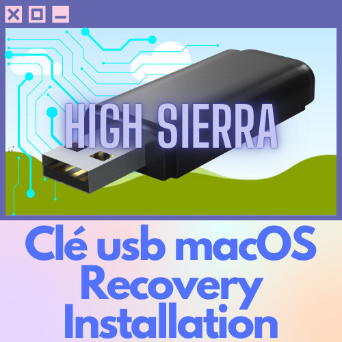clé usb installation/recovery macOS High Sierra | eBay