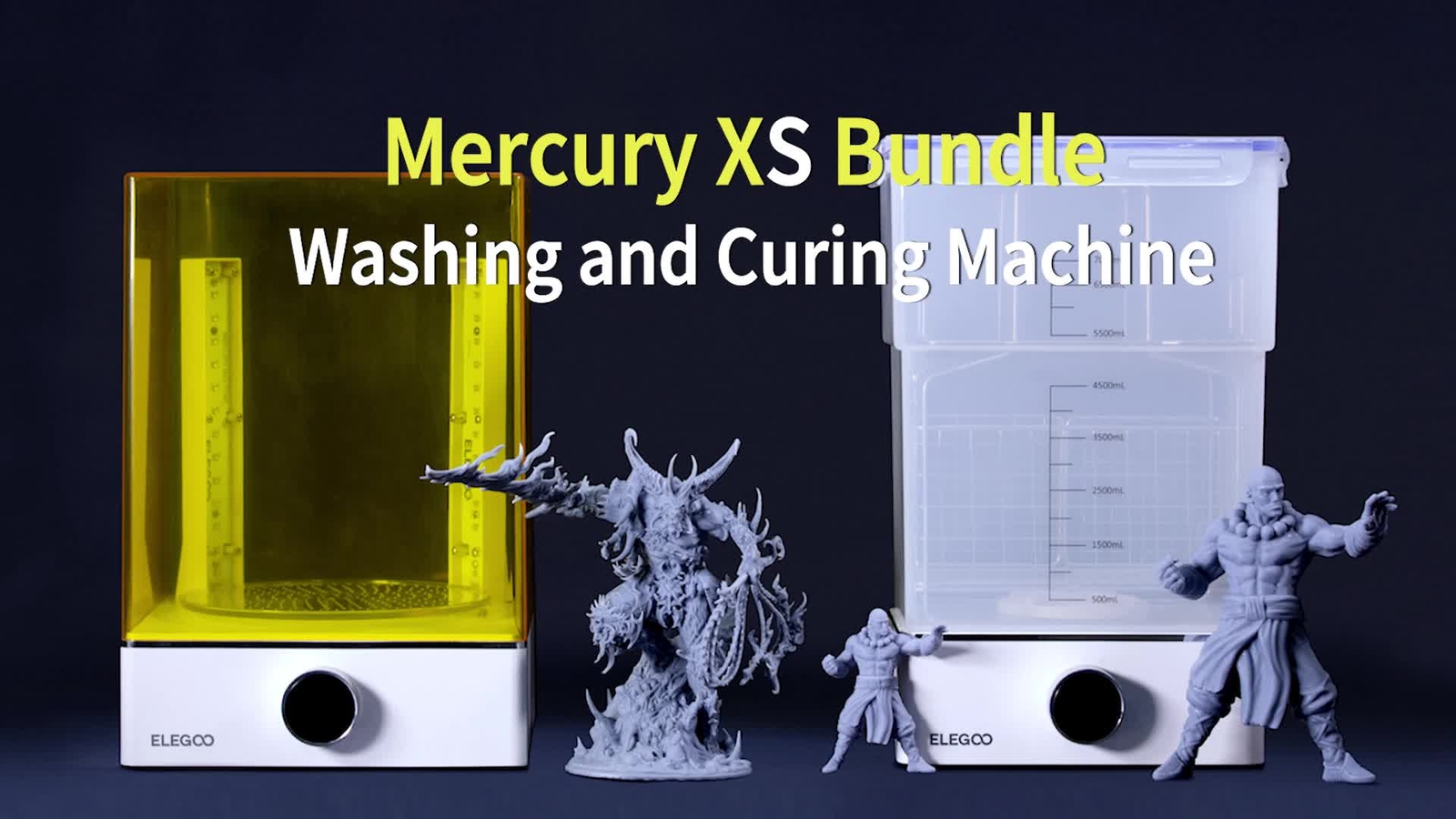 ELEGOO Mercury XS Bundle w/ Separate Washing and Curing Station for ...