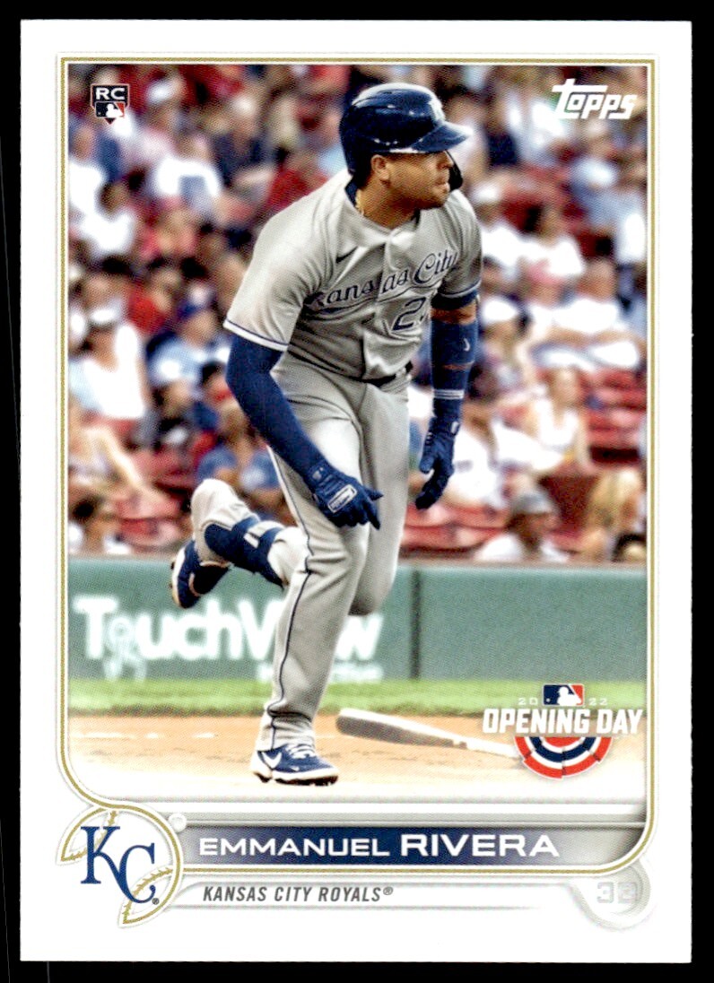 2022 Topps Opening Day Emmanuel Rivera Kansas City Royals #160 | eBay