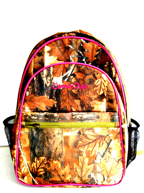 Deluxe Large Backpacks Oakwood Outdoors Camo Weather Resistant ...