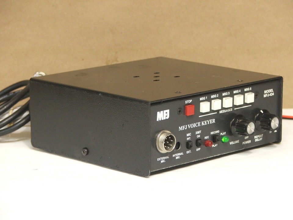 MFJ-434 Voice Contest Keyer - WORKS GREAT - With Manual | eBay