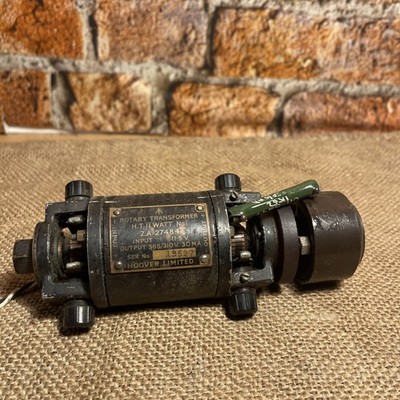 Vintage British Military No1 aircraft Rotary Transformer | eBay UK