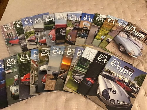 Jaguar E Type Club Magazines Bundle. 23 from Feb 2023 to Dec 2024 ...