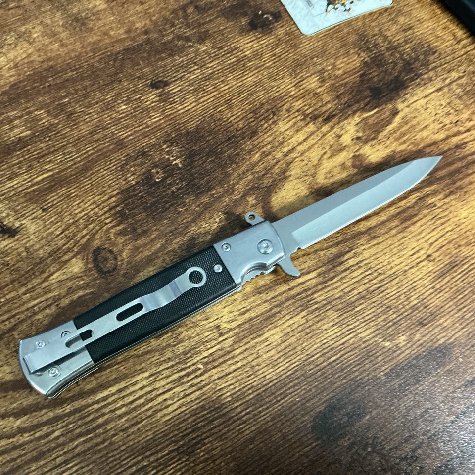 EDC SOG Flash Tanto,Silver Assisted Open Pocket Knife! Survival ...