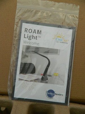 Serious Readers "Roam" Light / Lamp, Rechargeable, Bedside Reading ...