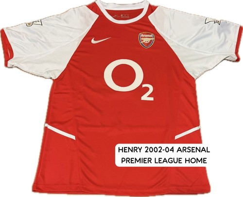 THIERRY HENRY SIGNED ARSENAL 2002-2004 JERSEY BECKETT COA | eBay