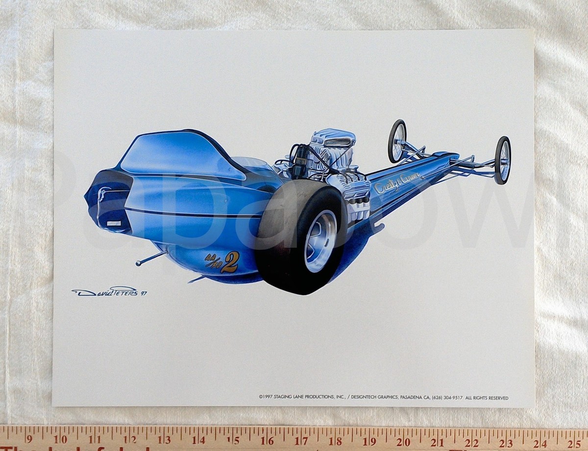 Front Engine Dragster Art