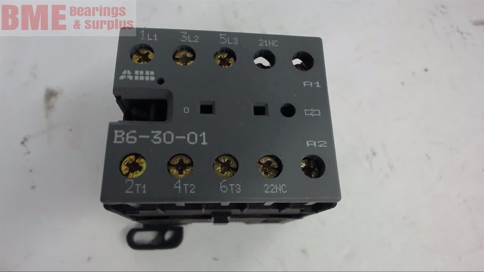 Abb 60947-4-1, 12 Amp, 300 Vac Mini Contactor, 480 Volt 1 Hp, | eBay