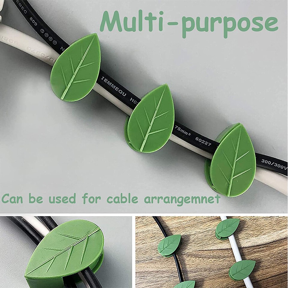 30PCS Climbing Plant Wall Clips Invisible Fixture Hook Clip Vine Sticky ...