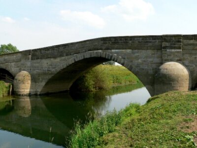 Photo 6x4 Through the Arch of the Derwent Bridge Bubwith Formerly a ...