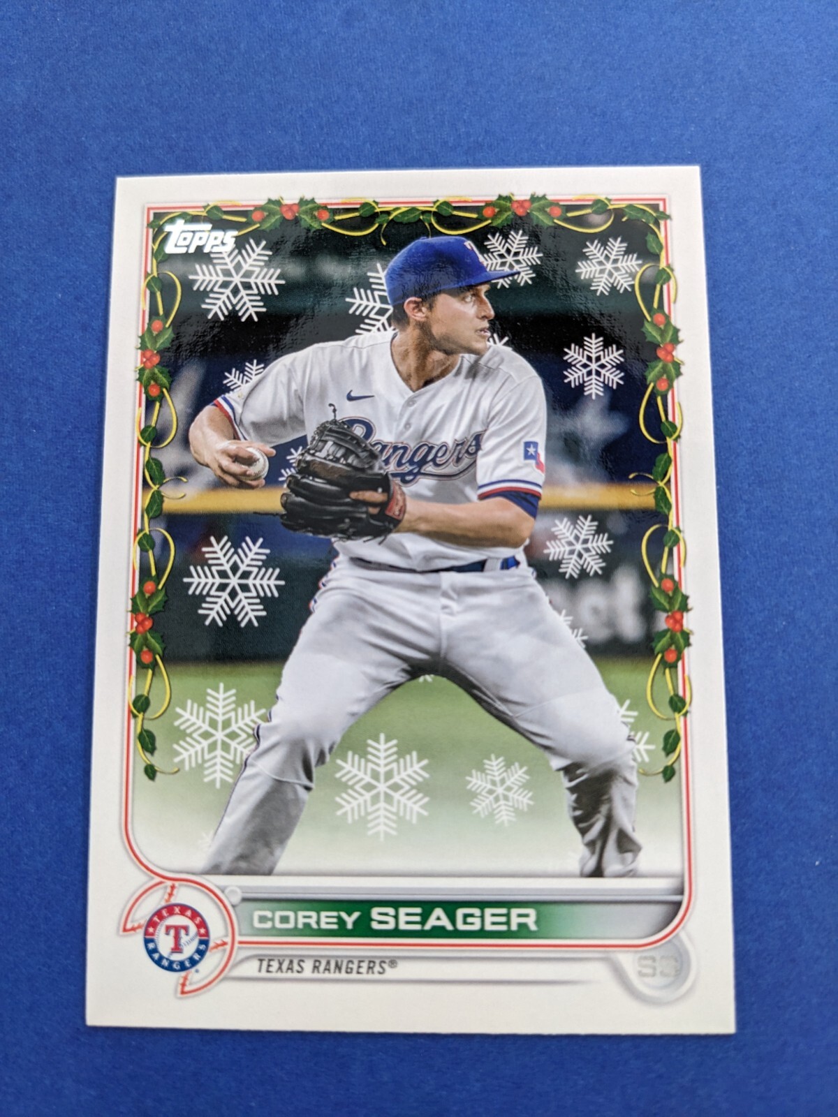 2022 Topps Holiday - #HW134 Corey Seager. Free Shipping | eBay