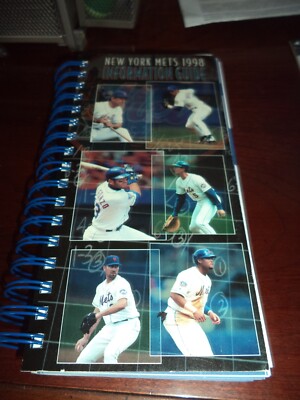 1998 New York Mets Information Media Guide MLB | eBay