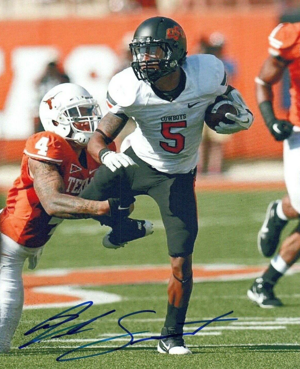 Josh Stewart Oklahoma State Cowboys Signed 8x10 Autographed Photo COA 3 ...