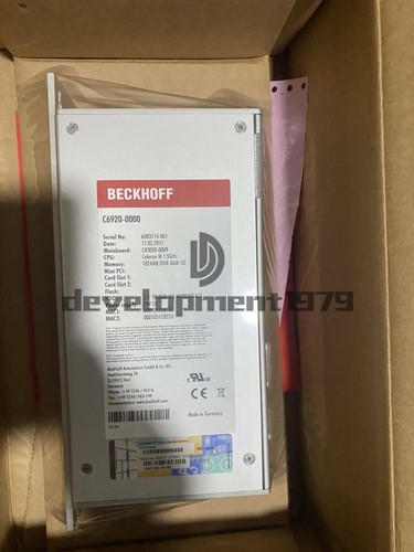 ONE New BECKHOFF C6920-0000 IPC Industrial PC/ | eBay